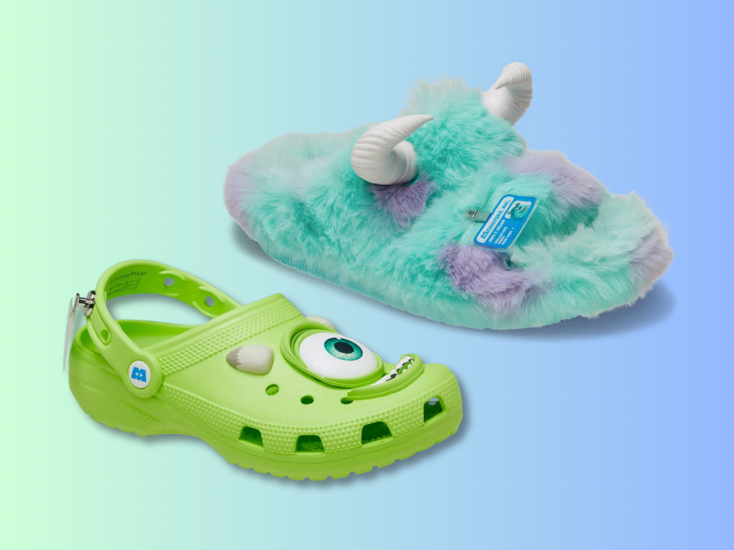 2.18.2025 Men’s Crocs x Monsters, Inc. Cozy Sandal ‘Sully’ & ‘Mike ...