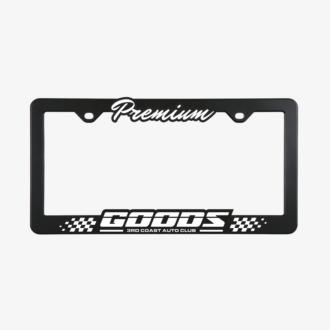 pg auto club license plate frame – Premium Goods