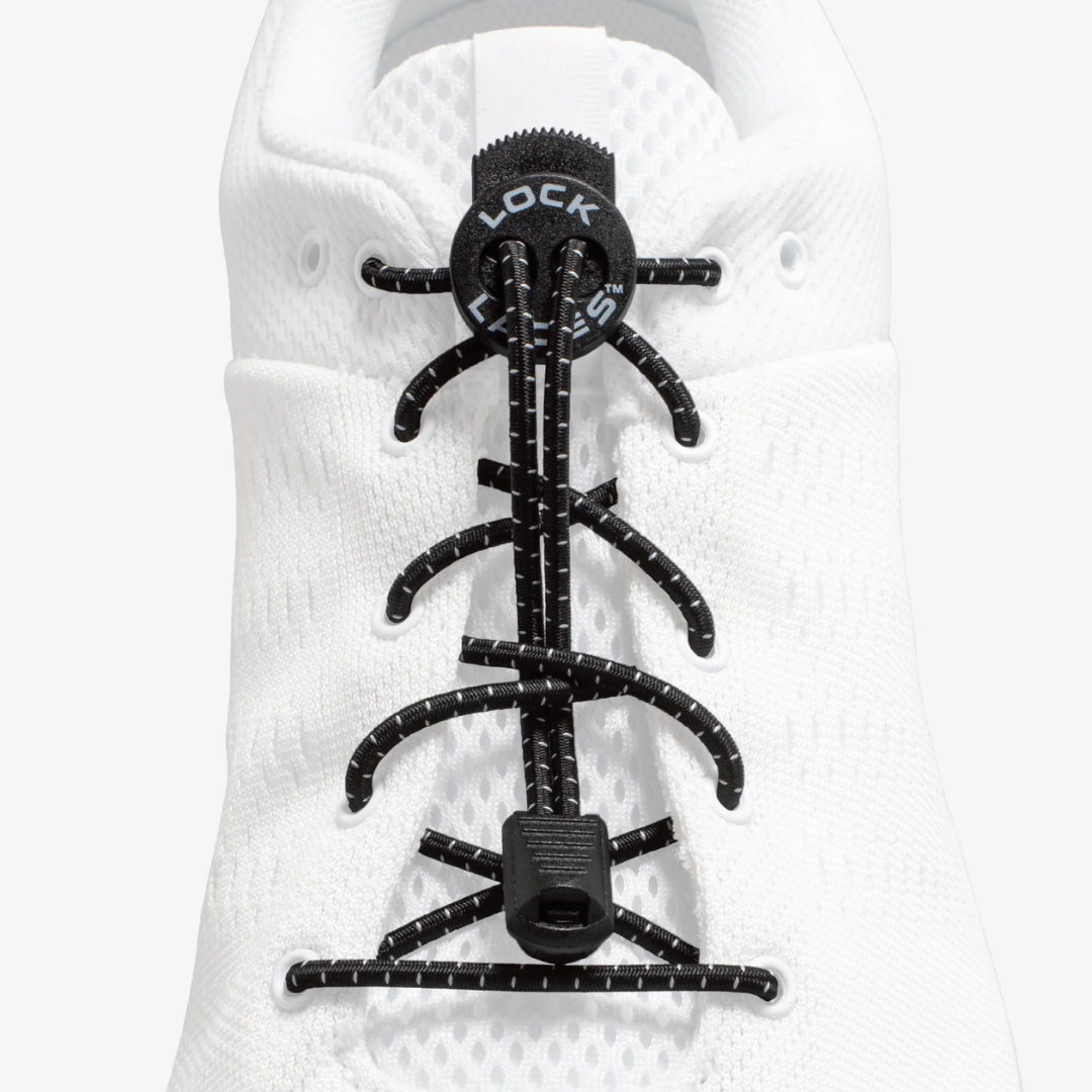 kids lock laces original no-tie shoelaces (black) – Premium Goods