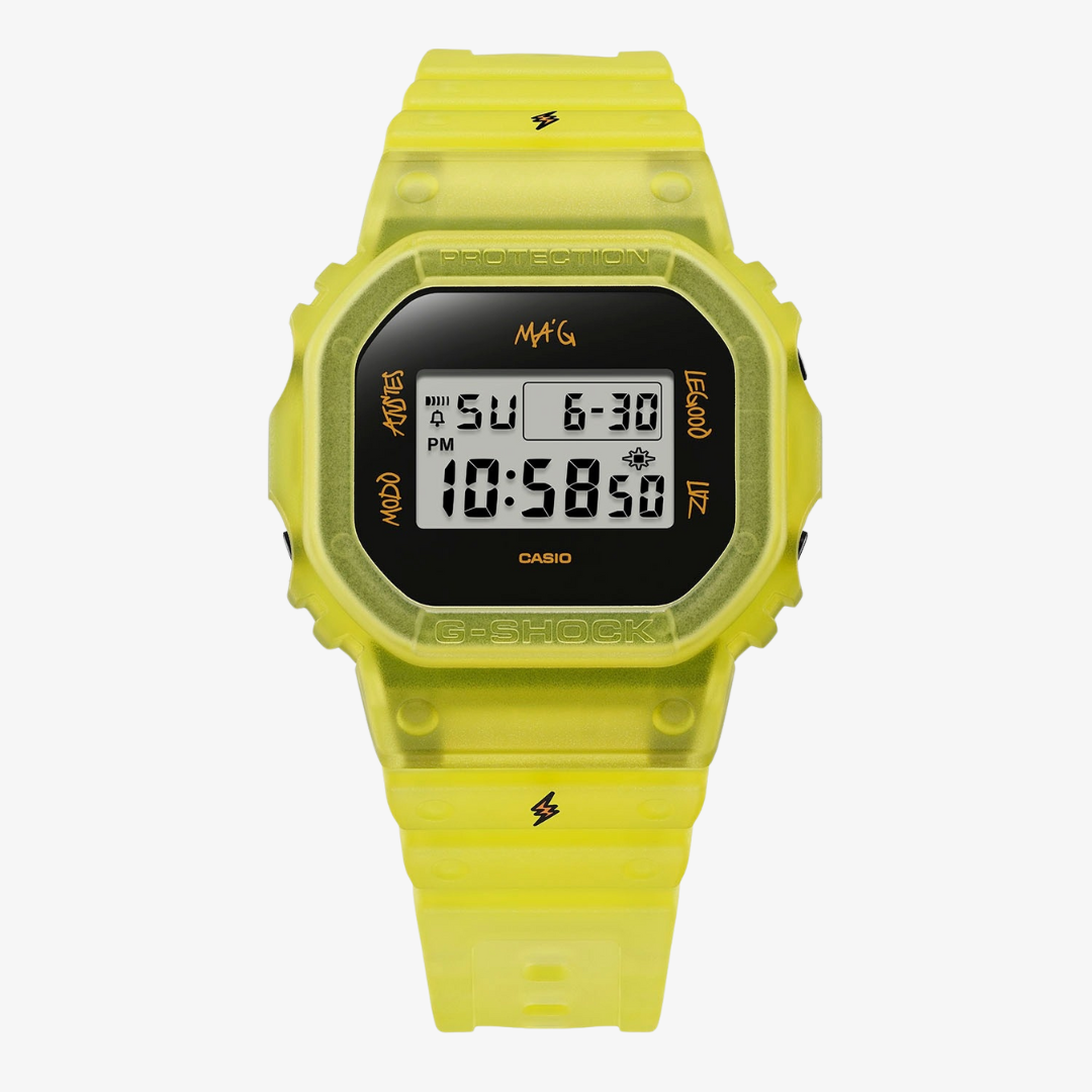 g shock x j balvin digital watch (neon green) – Premium Goods