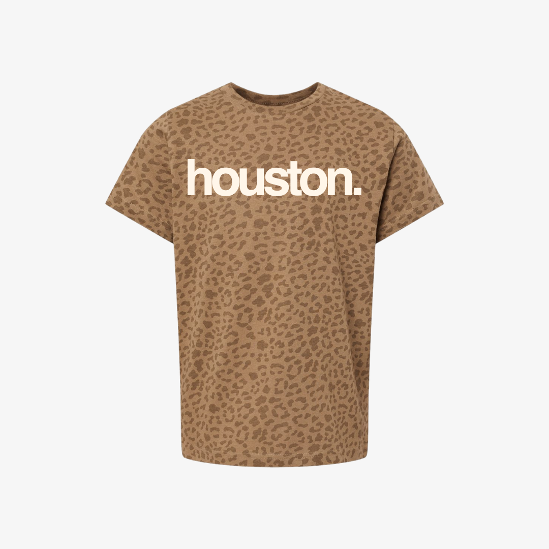kids premiumgoods. houston. s/s tee (leopard) – Premium Goods
